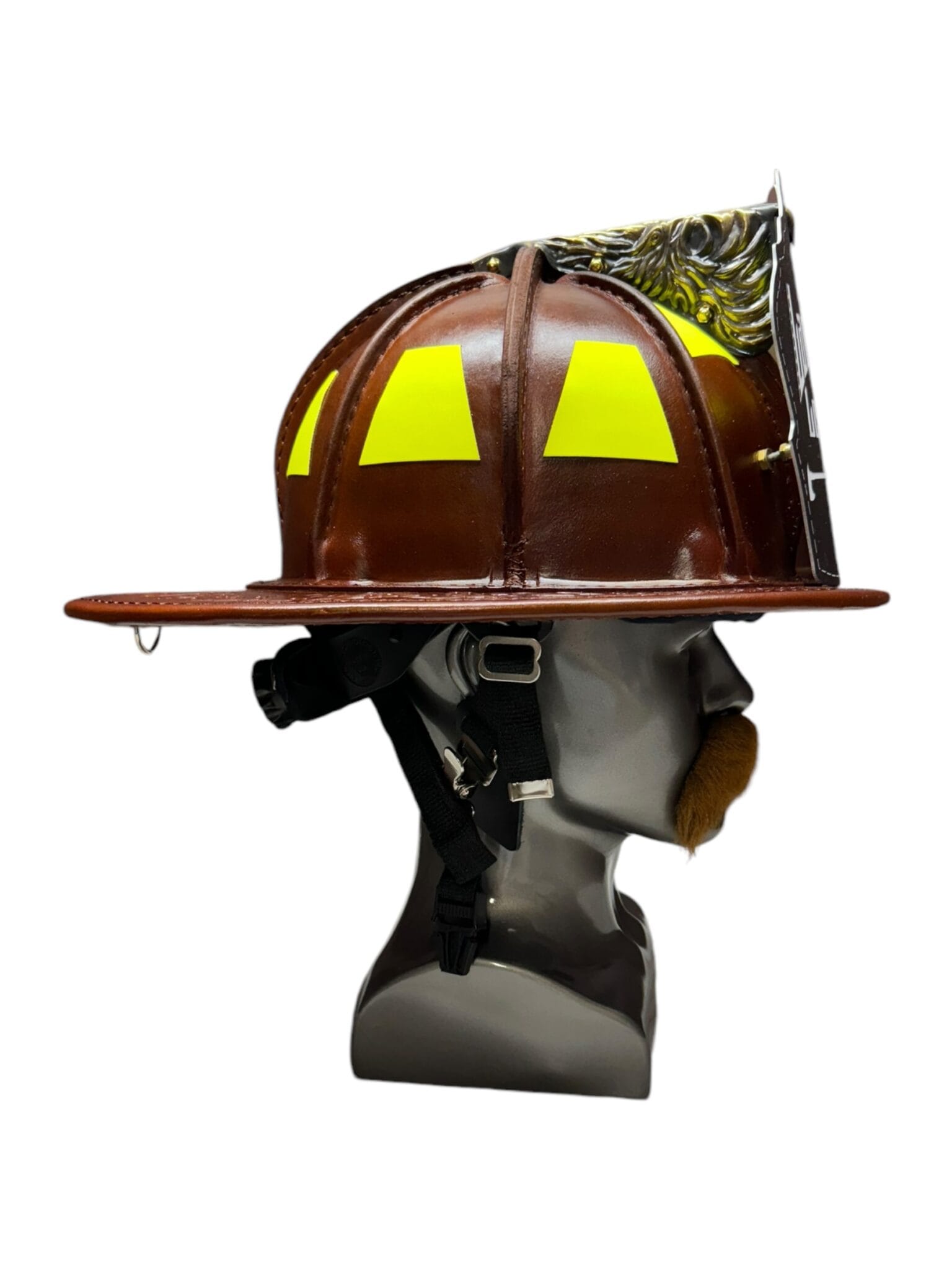 TL2 Natural Leather firefighter helmet - Phenix Fire Helmet